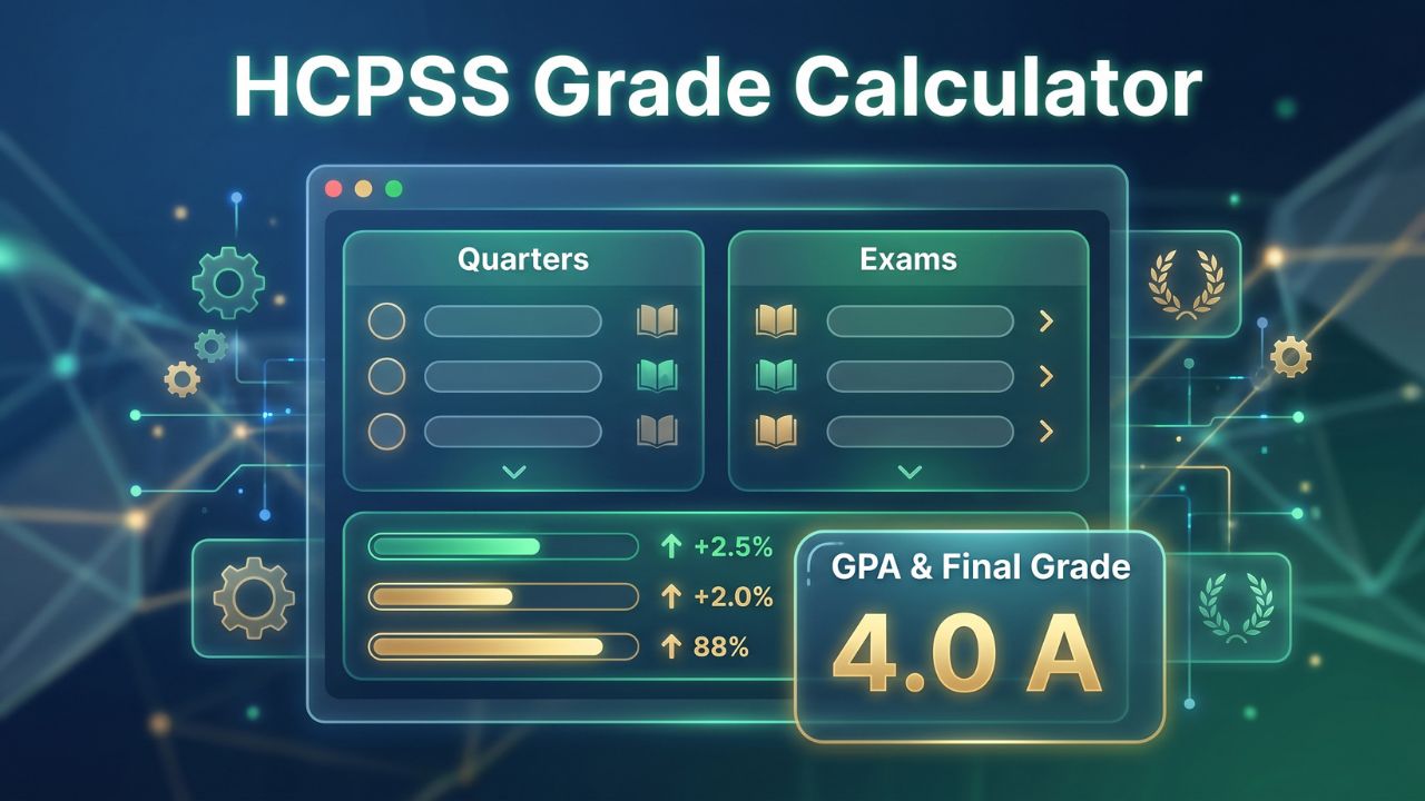 HCPSS Grade Calculator — Calculate Final Grade & GPA